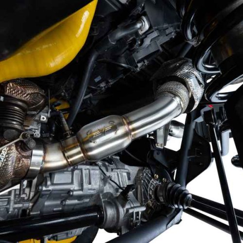 EVP RACING 3" DOWN PIPE WITH BULLET MUFFLER FOR 2024 CAN-AM MAVERICK R ...